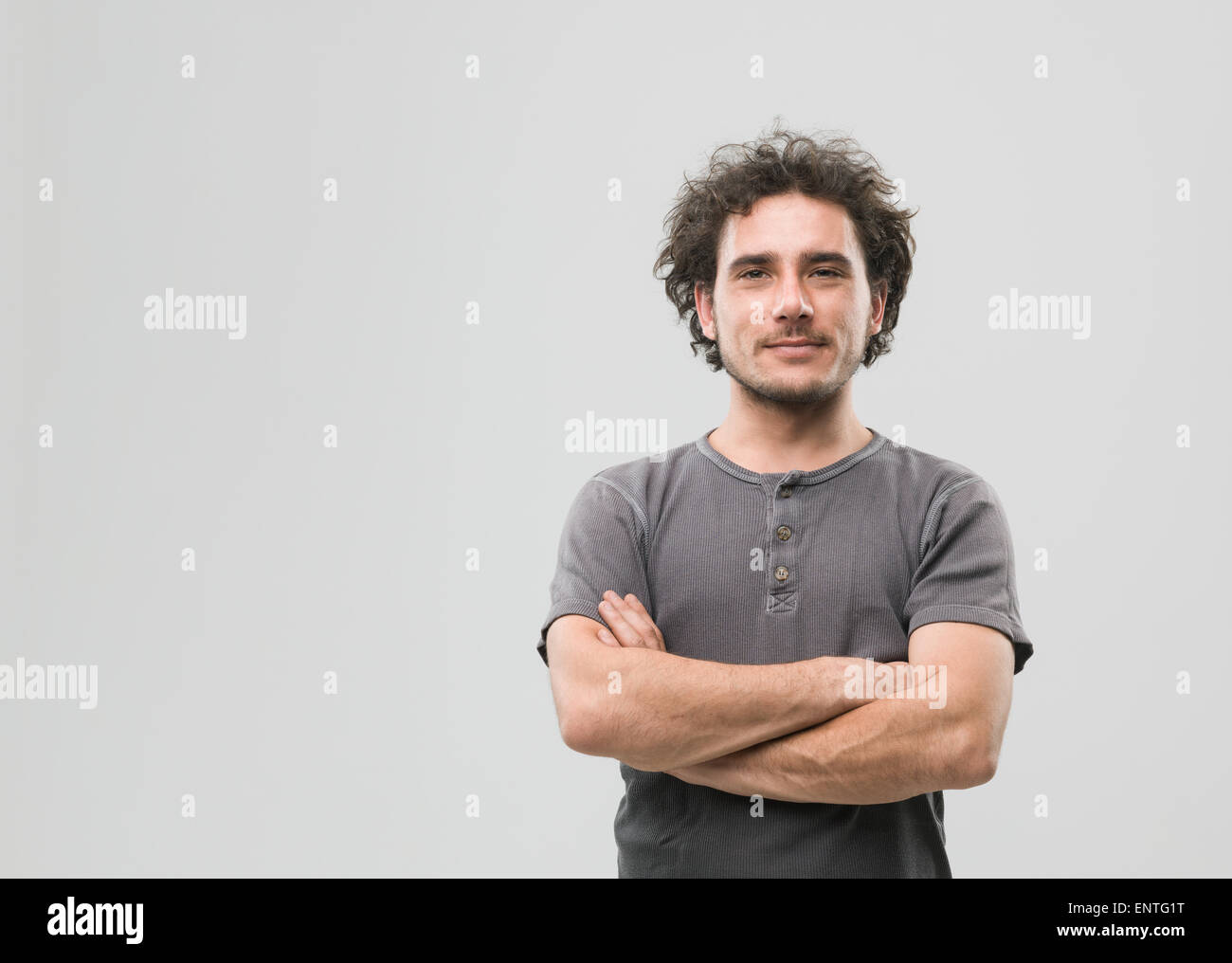 Man arms crossed chest hi-res stock photography and images - Alamy