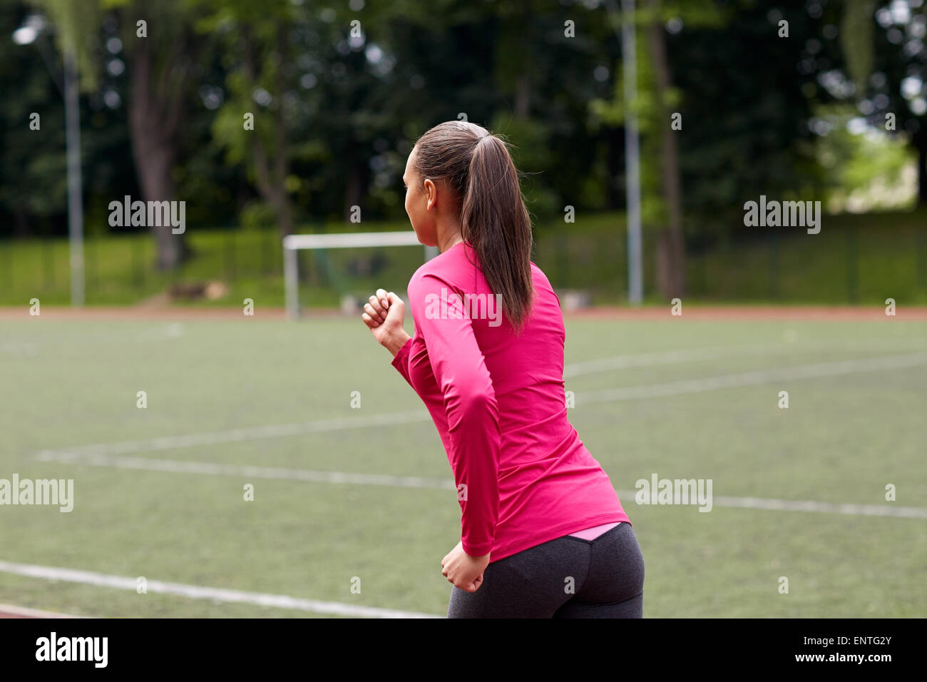 Running stadium hi-res stock photography and images - Alamy