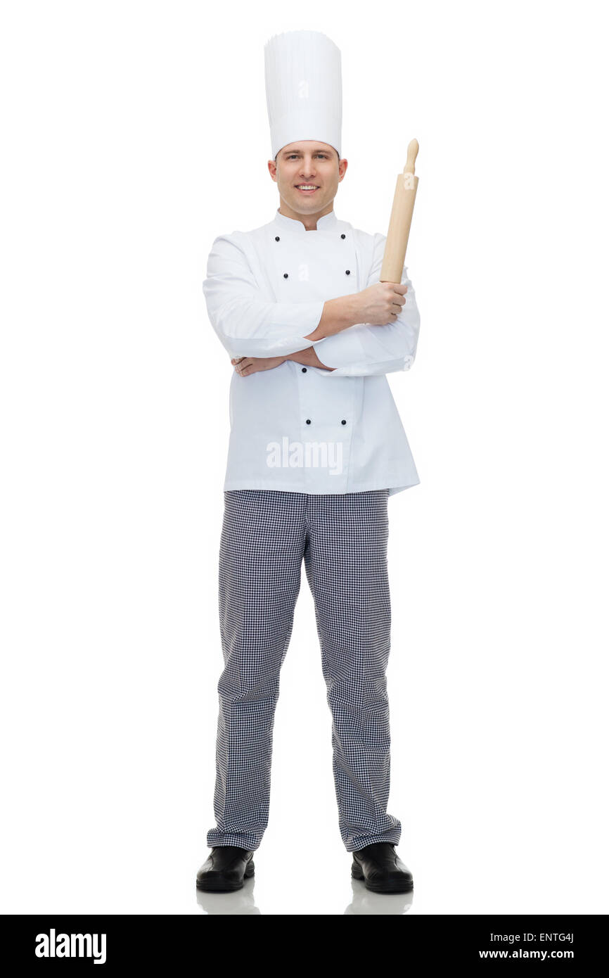 Chef cooker baker male Cut Out Stock Images & Pictures - Alamy