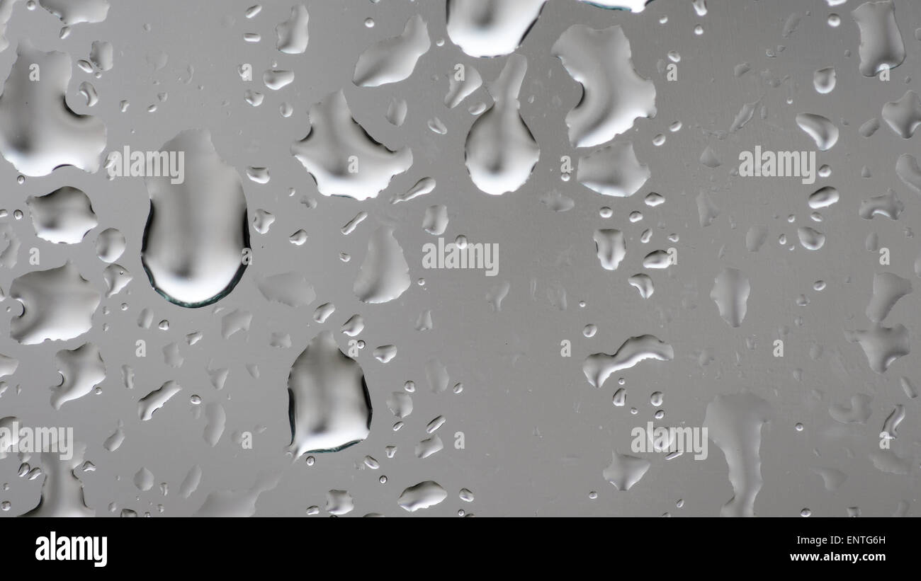 Raindrops on the window, abstract background Stock Photo - Alamy