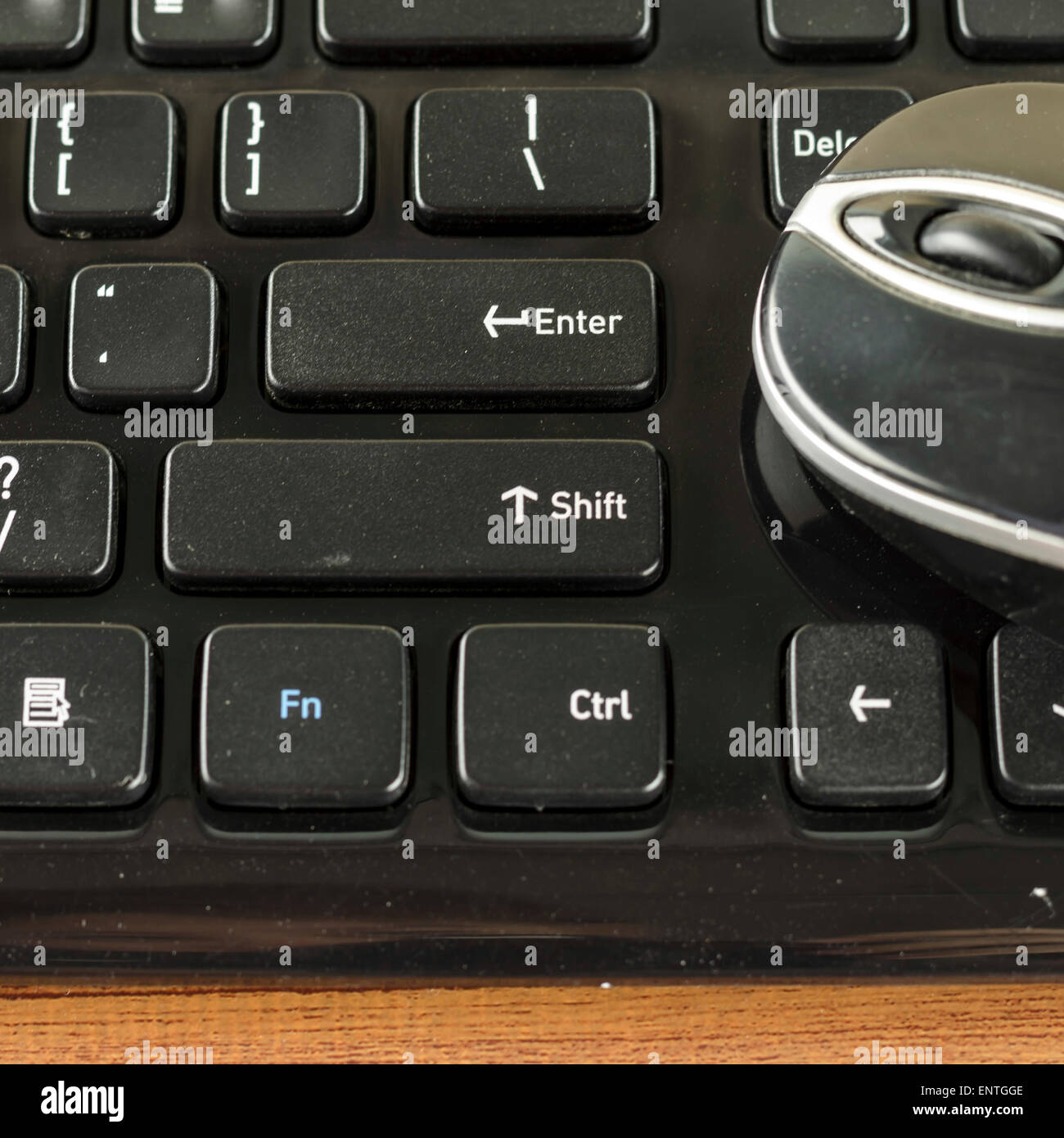 keyboard and wireless mouse computer or laptop Stock Photo - Alamy