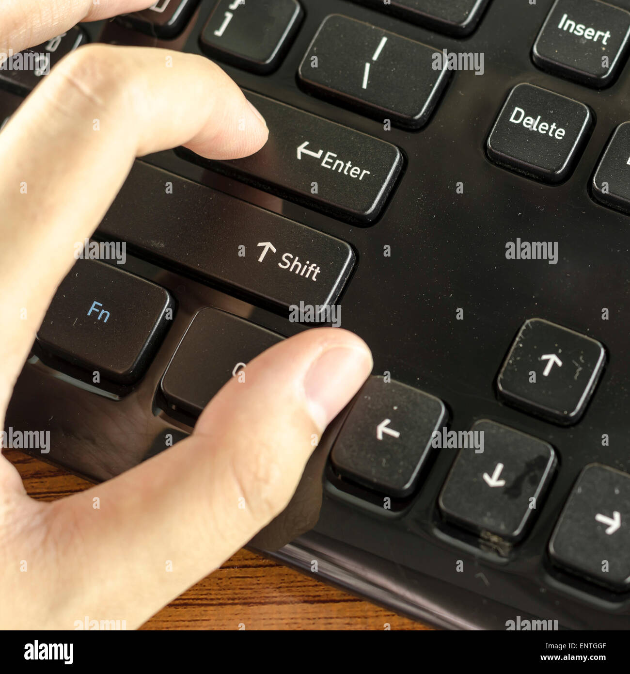 keyboard and wireless mouse computer or laptop Stock Photo - Alamy