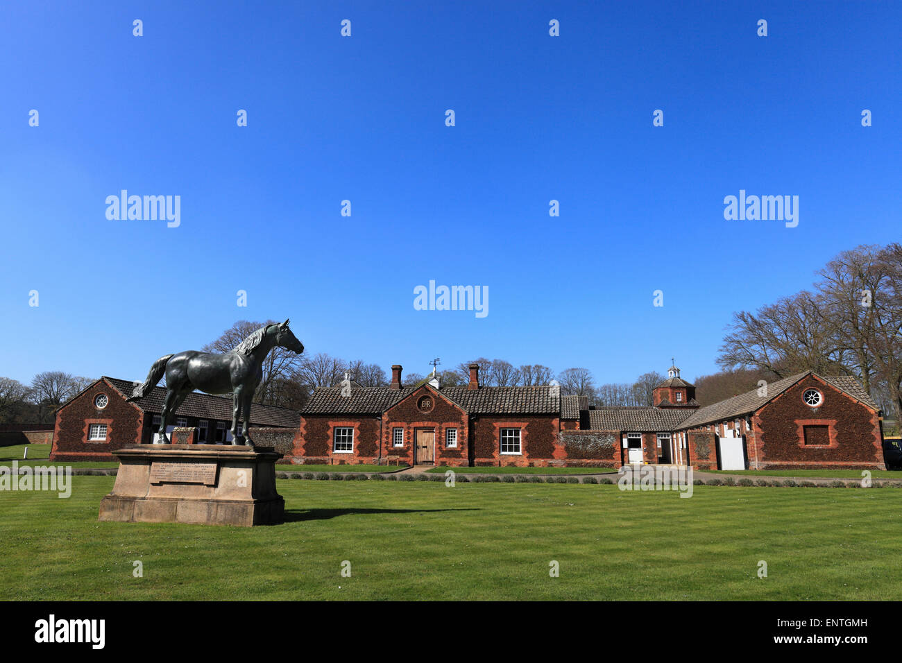 The Sandringham Stud at Sandringham in Norfolk, England, UK Stock Photo ...