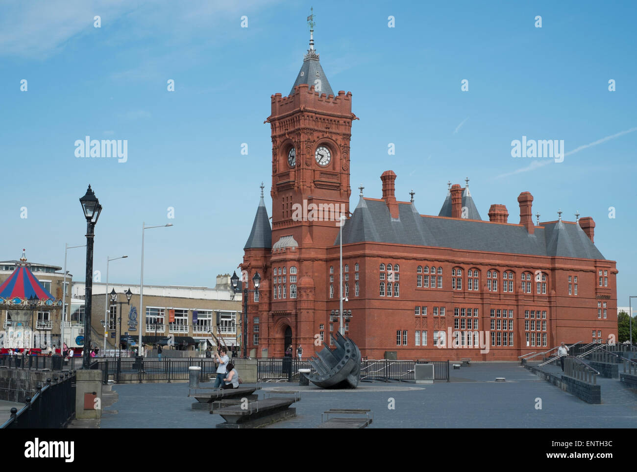 Pierhead Building in Cardiff Bay Stock Photo - Alamy