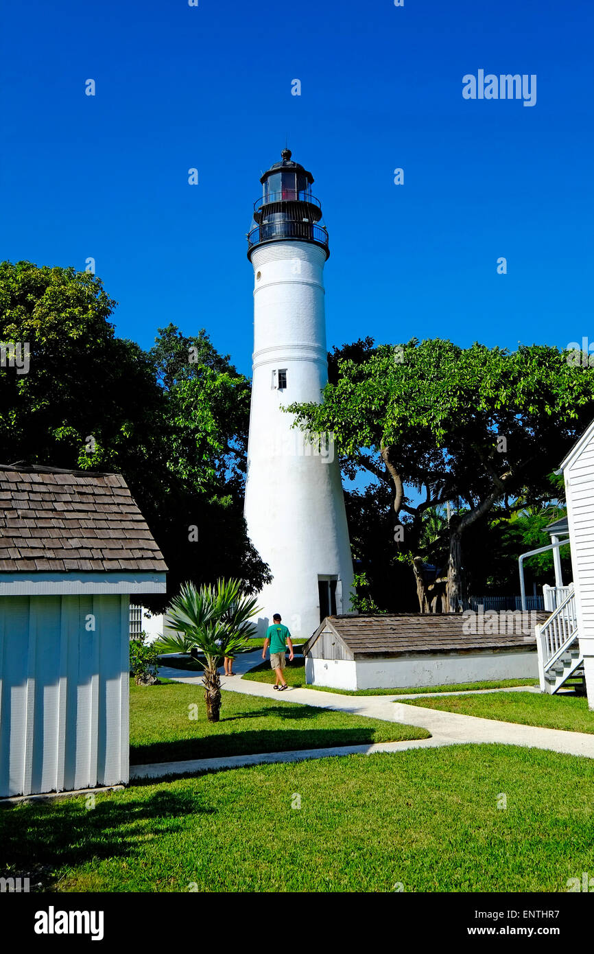 Key West Lighthouse at Key West Florida FL destination for Western ...