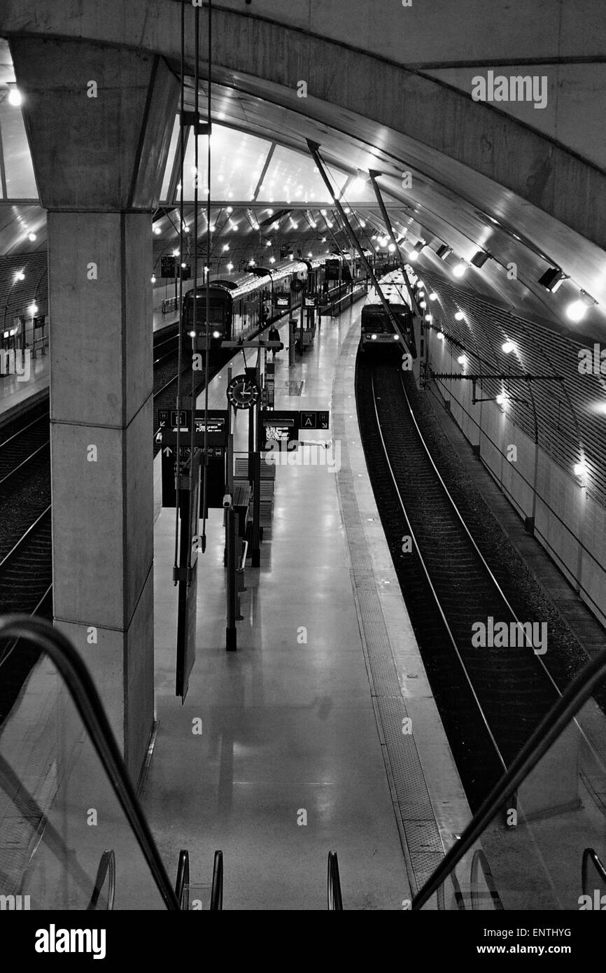 AJAXNETPHOTO. MONTE CARLO, MONACO. - RAILWAYS - UNDERGROUND TRAIN ...