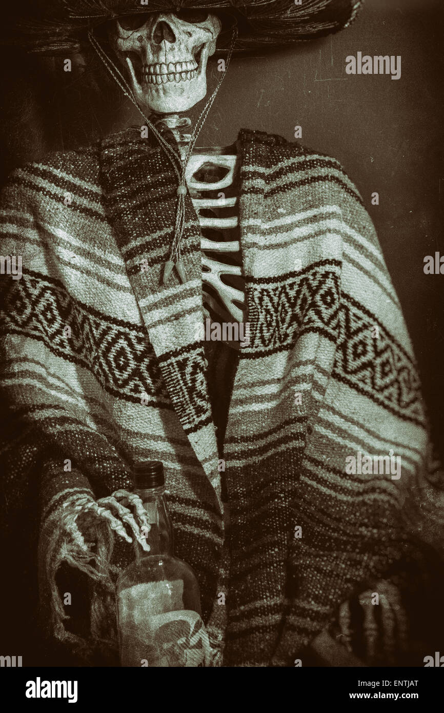 An alcoholic skeleton hi-res stock photography and images - Alamy