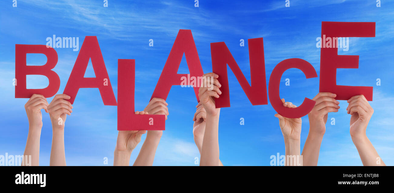 Work life balance sign hi-res stock photography and images - Alamy