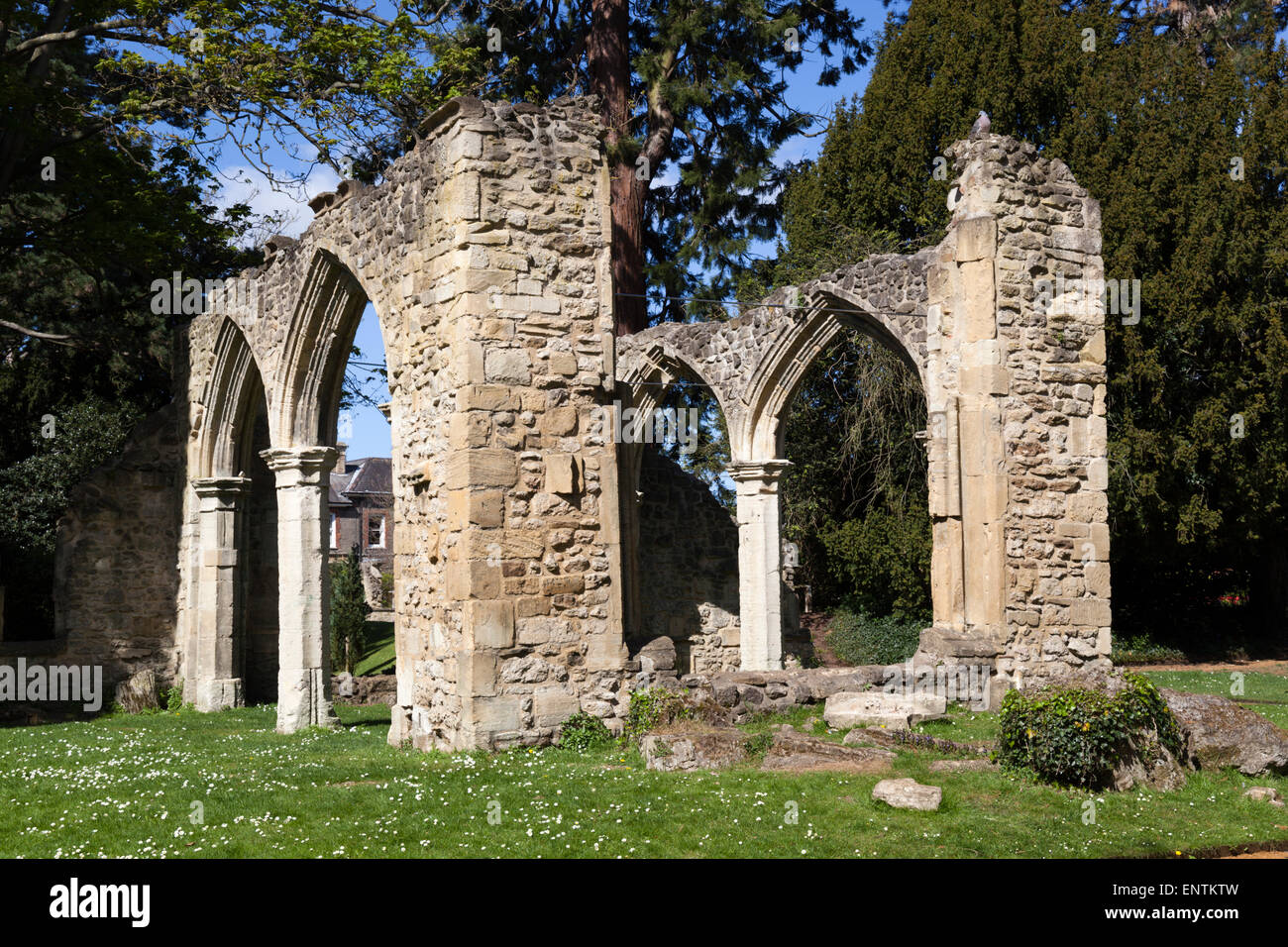 Trendell's Folly in the Abbey Gardens, Abingdon-on-Thames, Oxfordshire ...