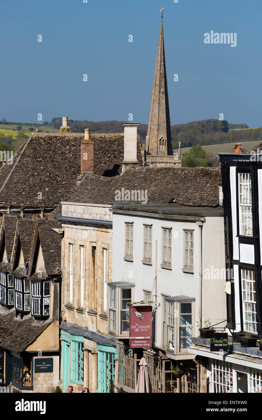 Burford village cotswolds oxfordshire hi-res stock photography and ...