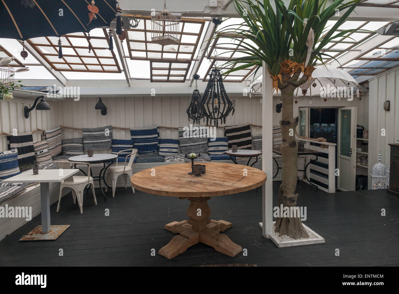 Interior of modern cafe Stock Photo - Alamy