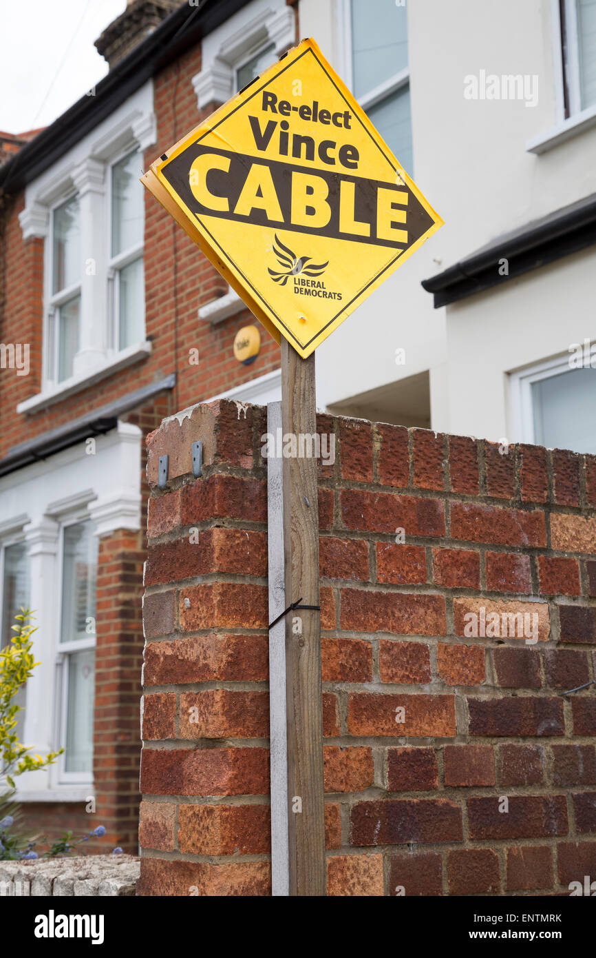 Constituency Office of Twickenham MP Vincent Cable after the 2015 ...