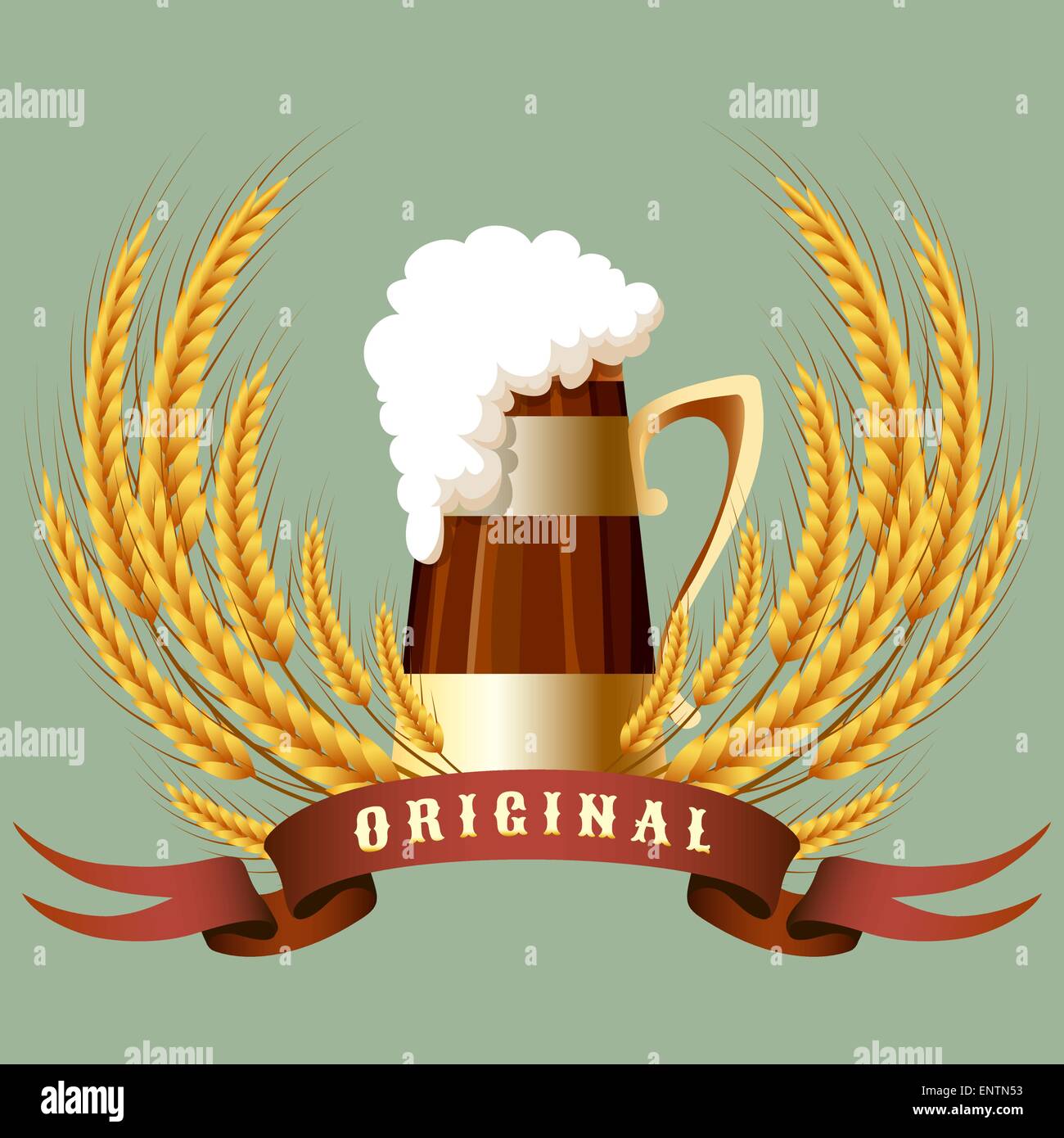 Liquor behind bar Stock Vector Images - Alamy