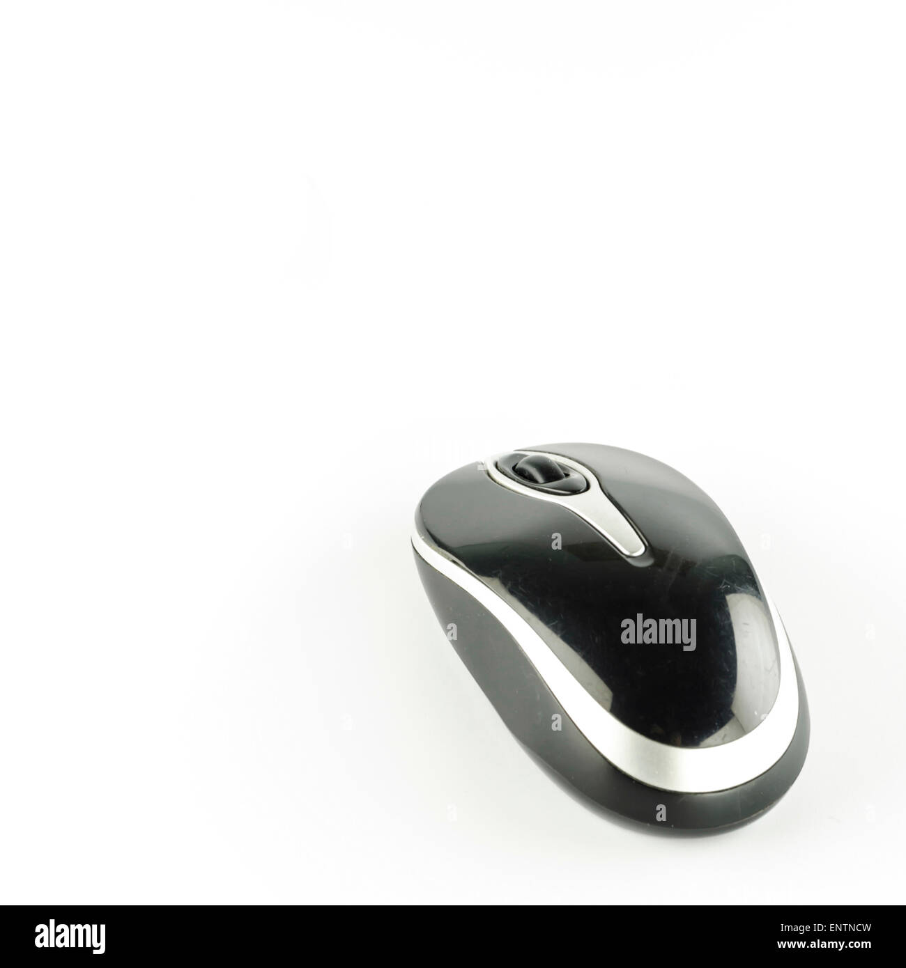 computer wireless mouse on a white background Stock Photo - Alamy