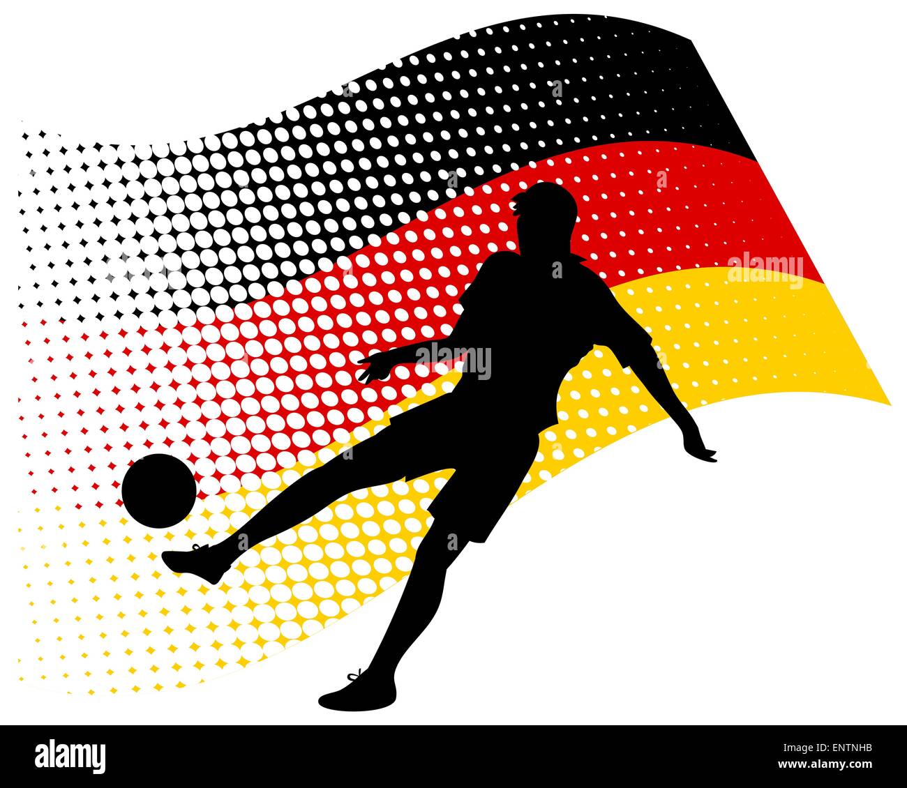 Germany soccer player Stock Vector Images - Alamy