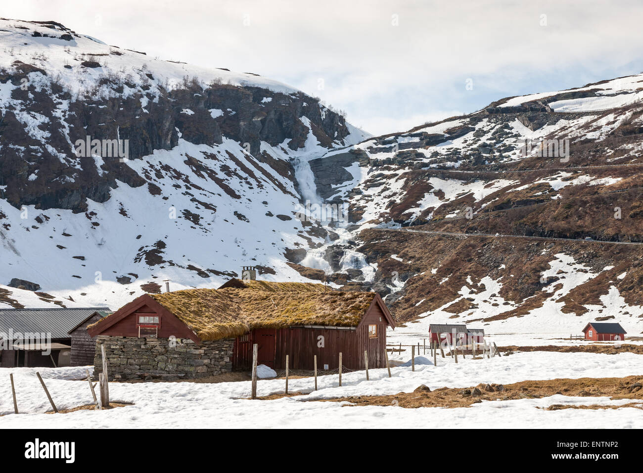 Snow covered fjord hi-res stock photography and images - Alamy