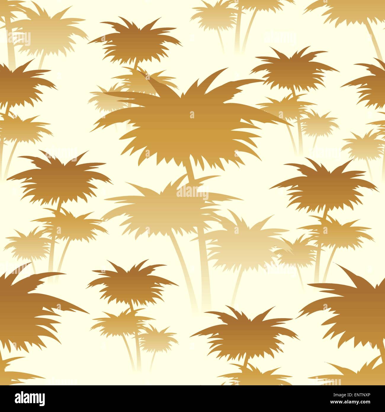 seamless colorful wall papers with tropical palm trees Stock Vector ...