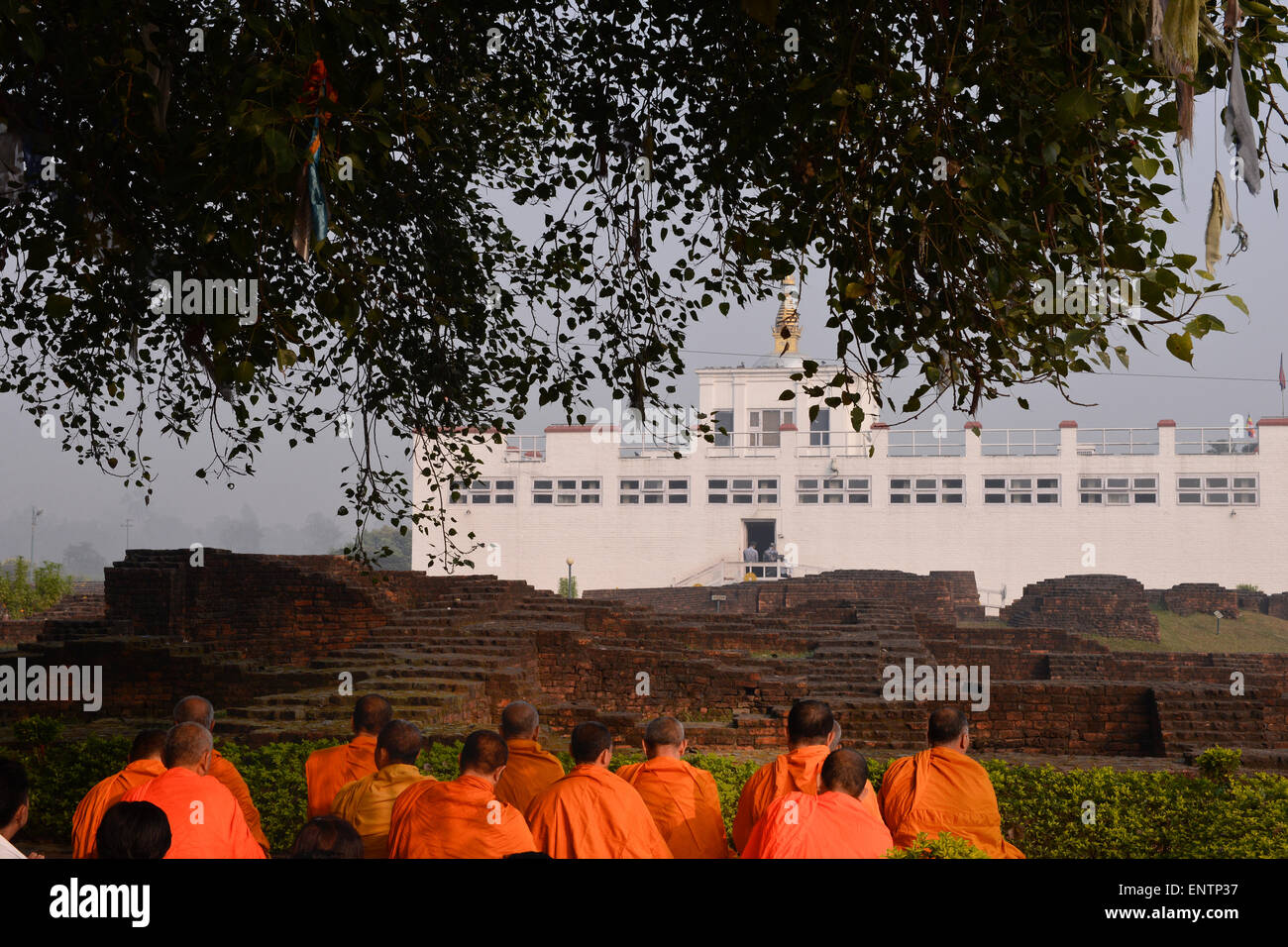 Lumbini, Nepal — the place of the Buddha's birth Stock Photo - Alamy