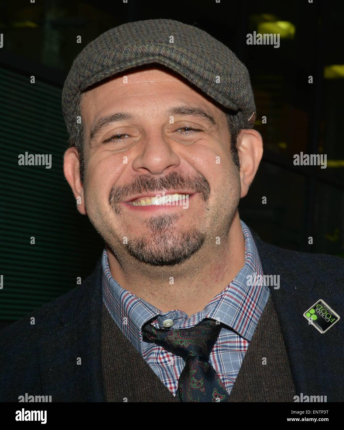 Man V Food presenter Adam Richman at Today FM's Ray Darcy Show in ...