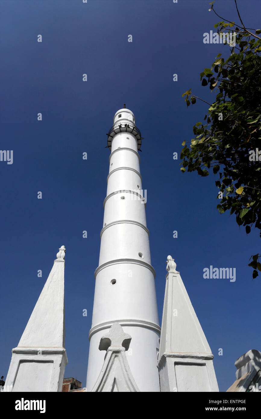 The Bhimsen Tower or Dharahara Temple, Thamel District, Old Town ...