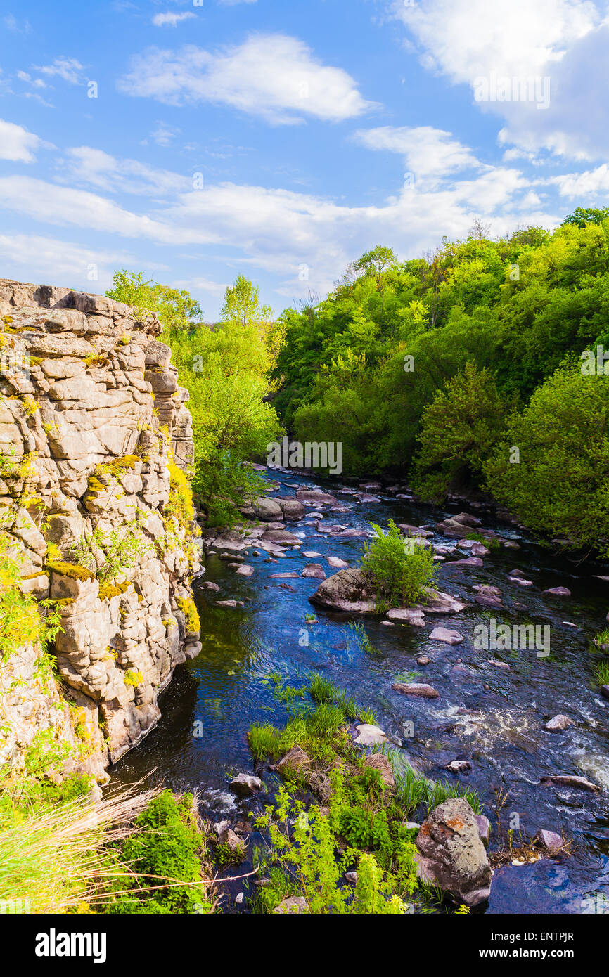 Beautiful nature river from height hi-res stock photography and images ...