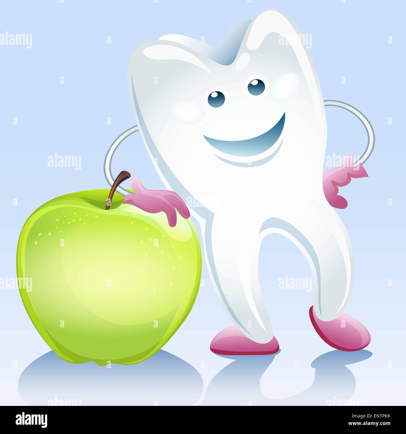 Tooth health vector hi-res stock photography and images - Alamy