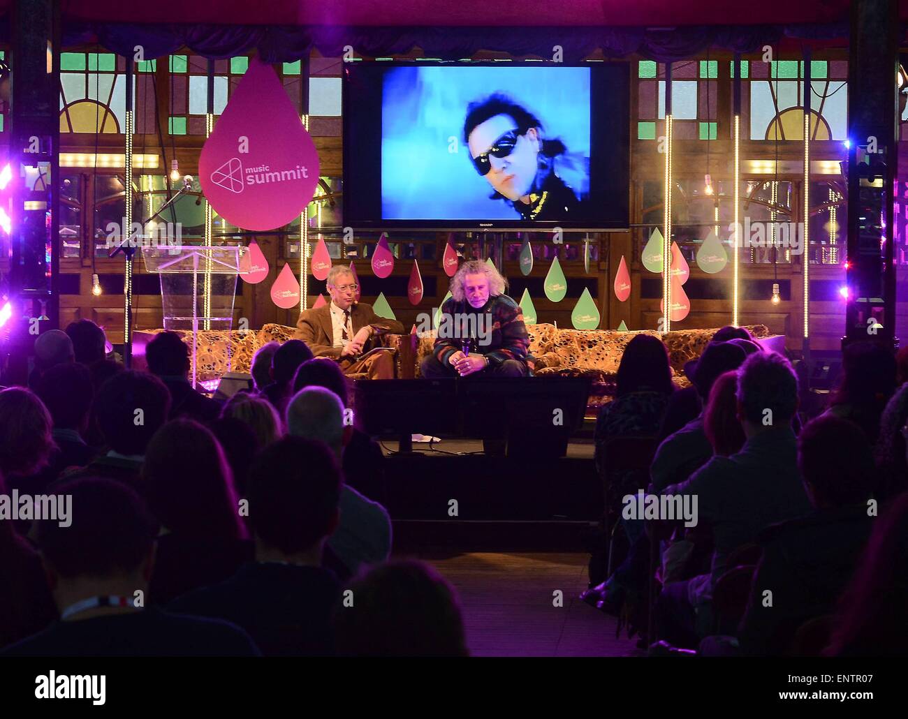 Kevin Godley & Steve Averill speak at the Music Summit as part of The ...