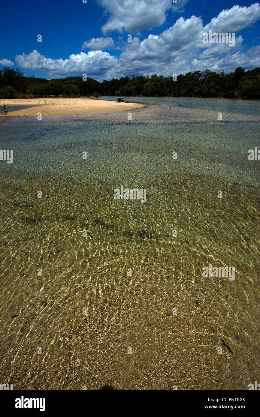 nosy mamoko madagascar lagoon and coastline Stock Photo - Alamy