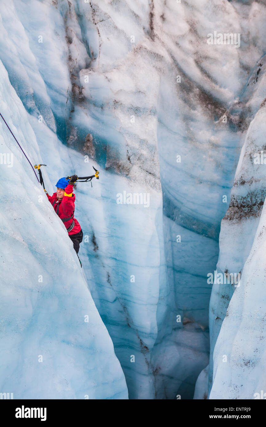 Ice climber hi-res stock photography and images - Alamy