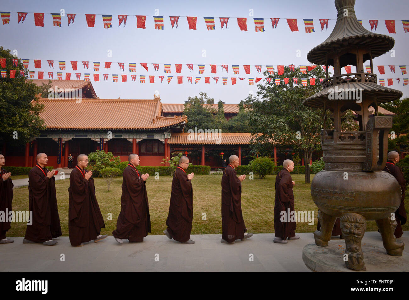 Lumbini, Nepal — the place of the Buddha's birth Stock Photo - Alamy