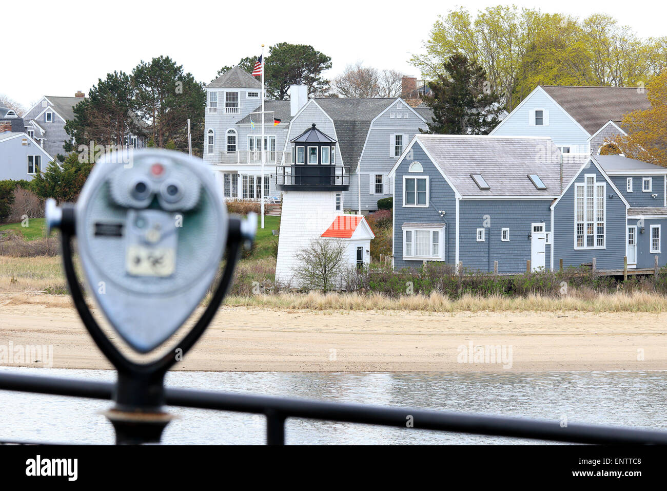 Hyannis Port Cape Cod Massachusetts. Hyannis lighthouse built in 1849 ...