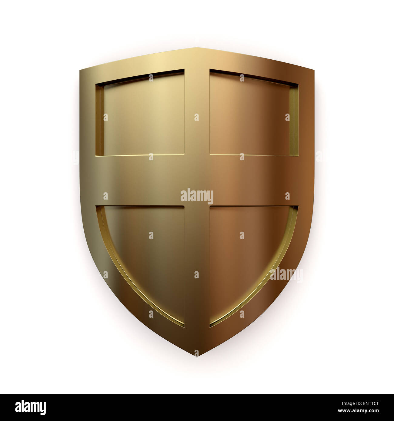 Blank metal shield hi-res stock photography and images - Alamy
