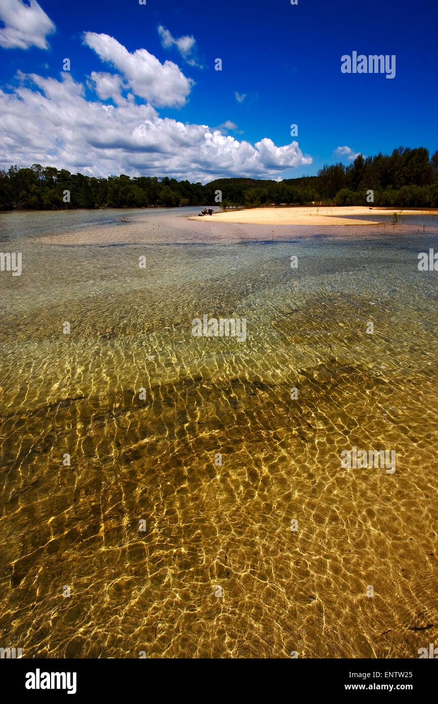 nosy mamoko madagascar lagoon and coastline Stock Photo - Alamy