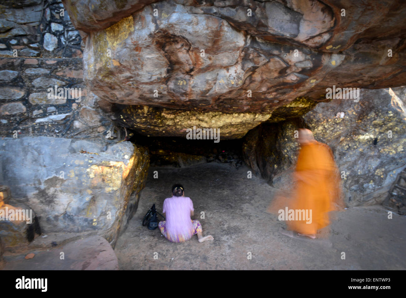 Rajgir in India, a holy place for Buddhists Stock Photo - Alamy