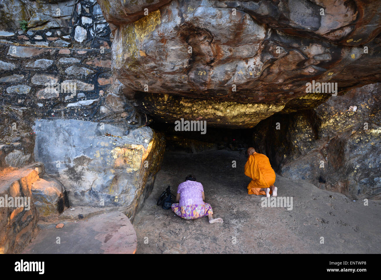 Rajgir in India, a holy place for Buddhists Stock Photo - Alamy