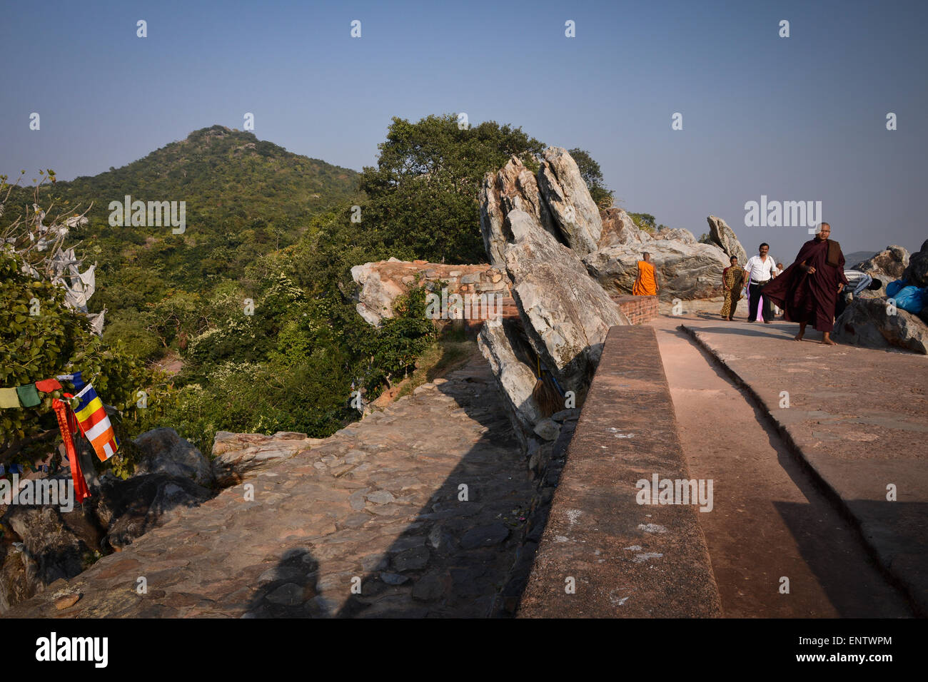 Rajgir in India, a holy place for Buddhists Stock Photo - Alamy