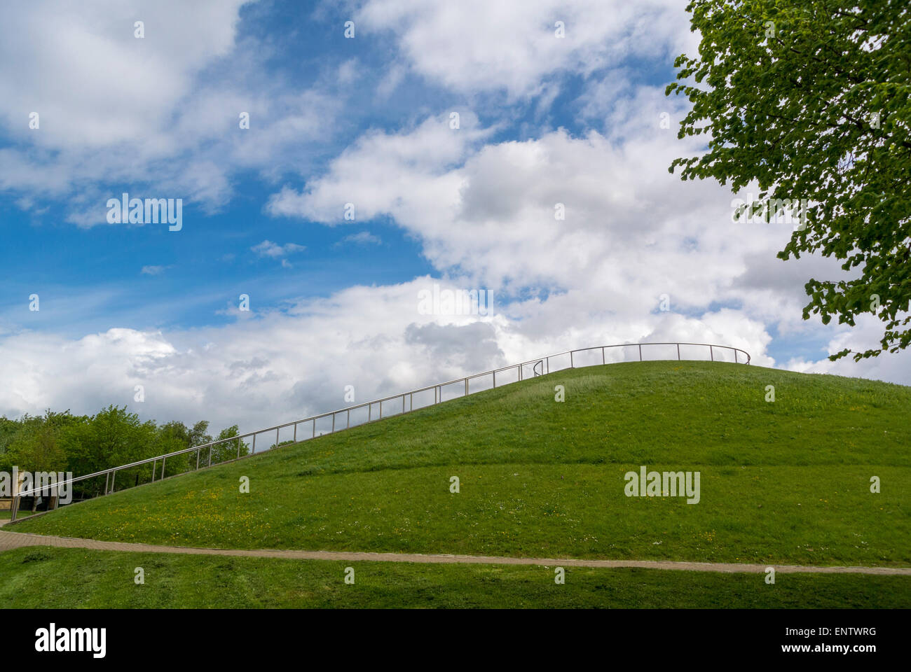 Stave Hill - an artificial hill adjacent to the 5.2-acre Stave Hill ...