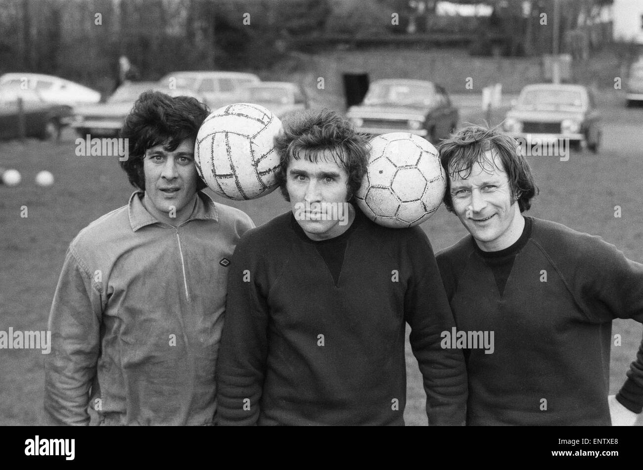 Keelan, Rorbes and Stringer. 13th Jan 1975 Stock Photo - Alamy
