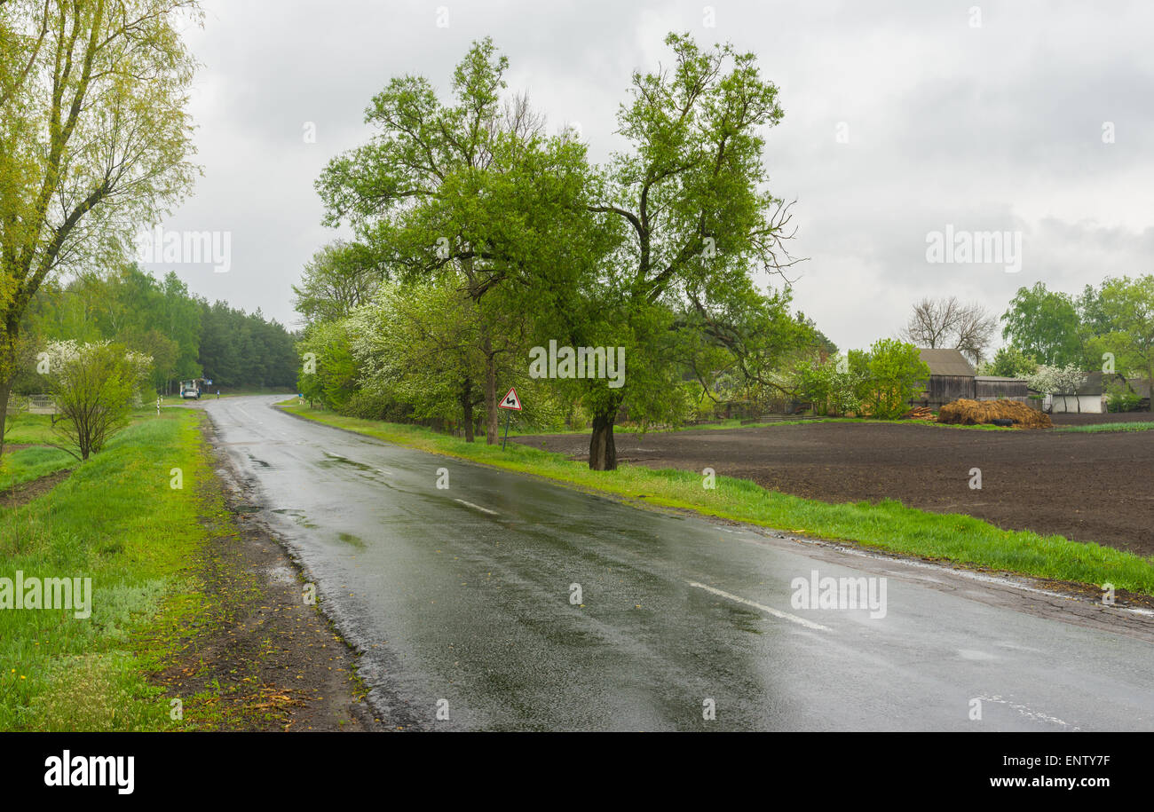 Wet spring hi-res stock photography and images - Alamy