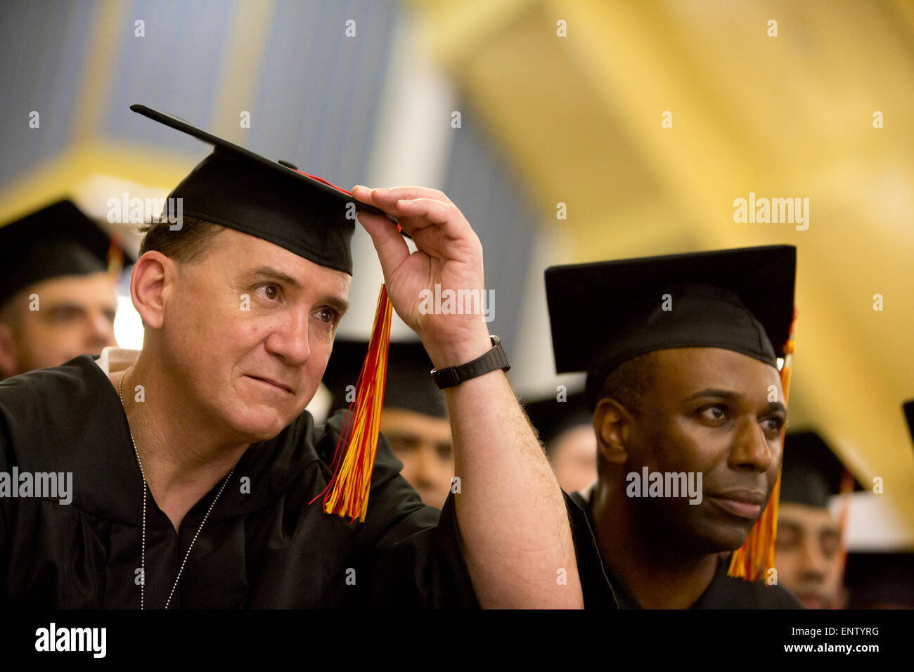 Graduation ceremony of inmates at the maximum-security Darrington Unit ...