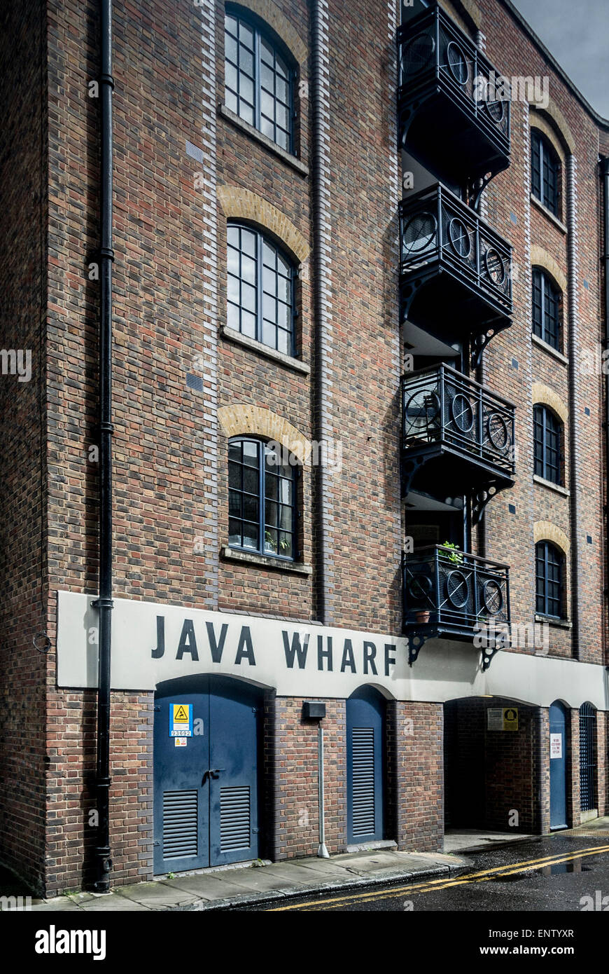 Java Wharf building, Shad Thames, Bermondsey, London Stock Photo - Alamy
