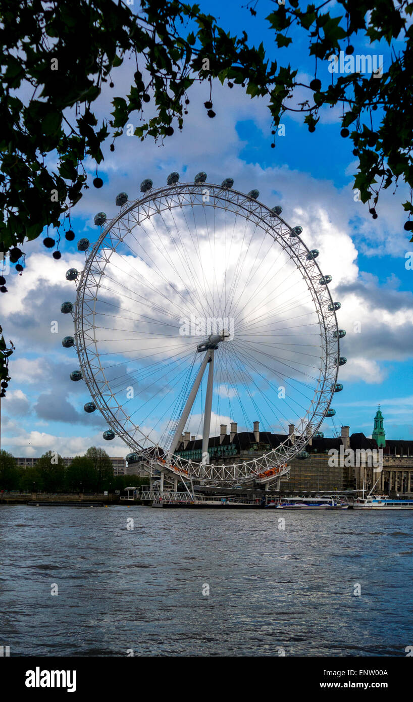 The London Eye, River Thames, London, UK Stock Photo - Alamy