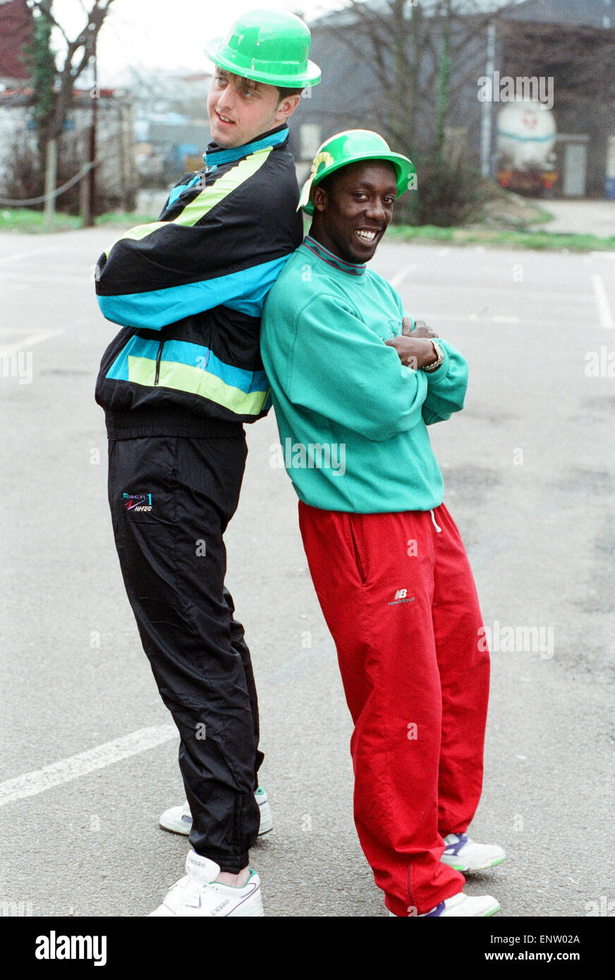 Ruel Fox. Norwich photocall 2nd April 1992 Stock Photo - Alamy