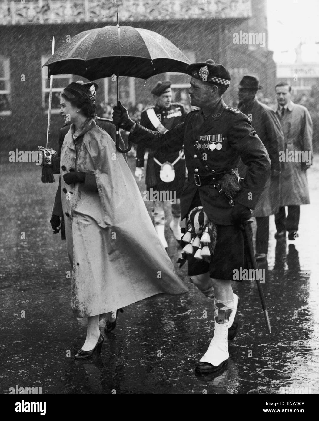 Queen Elizabeth Ii 1956 High Resolution Stock Photography and Images ...