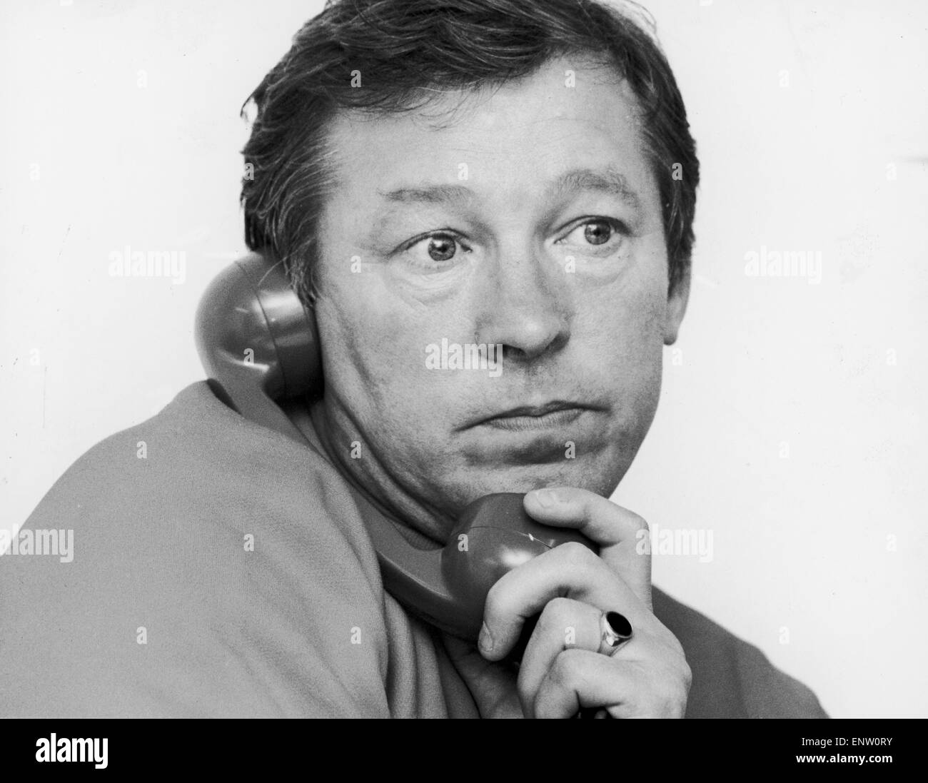 Alex ferguson manchester united Black and White Stock Photos & Images ...
