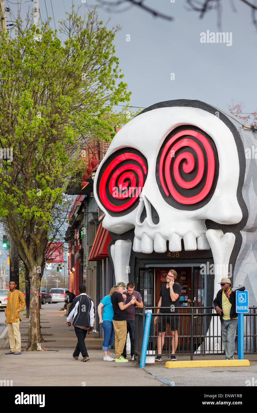 The Vortex is a landmark in colorful Little Five Points, an alternative ...