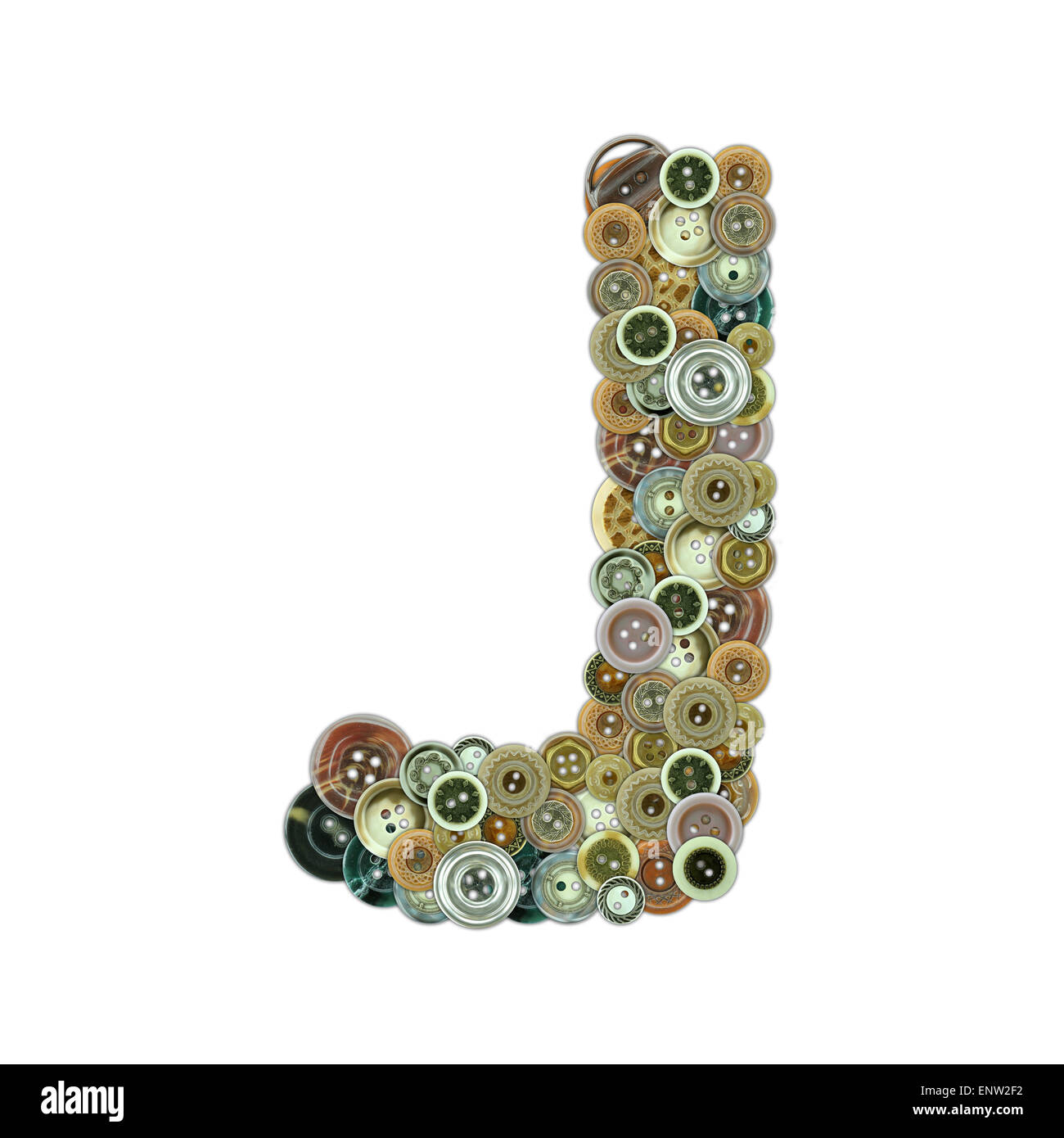 Buttons letter isolated on white Stock Photo - Alamy