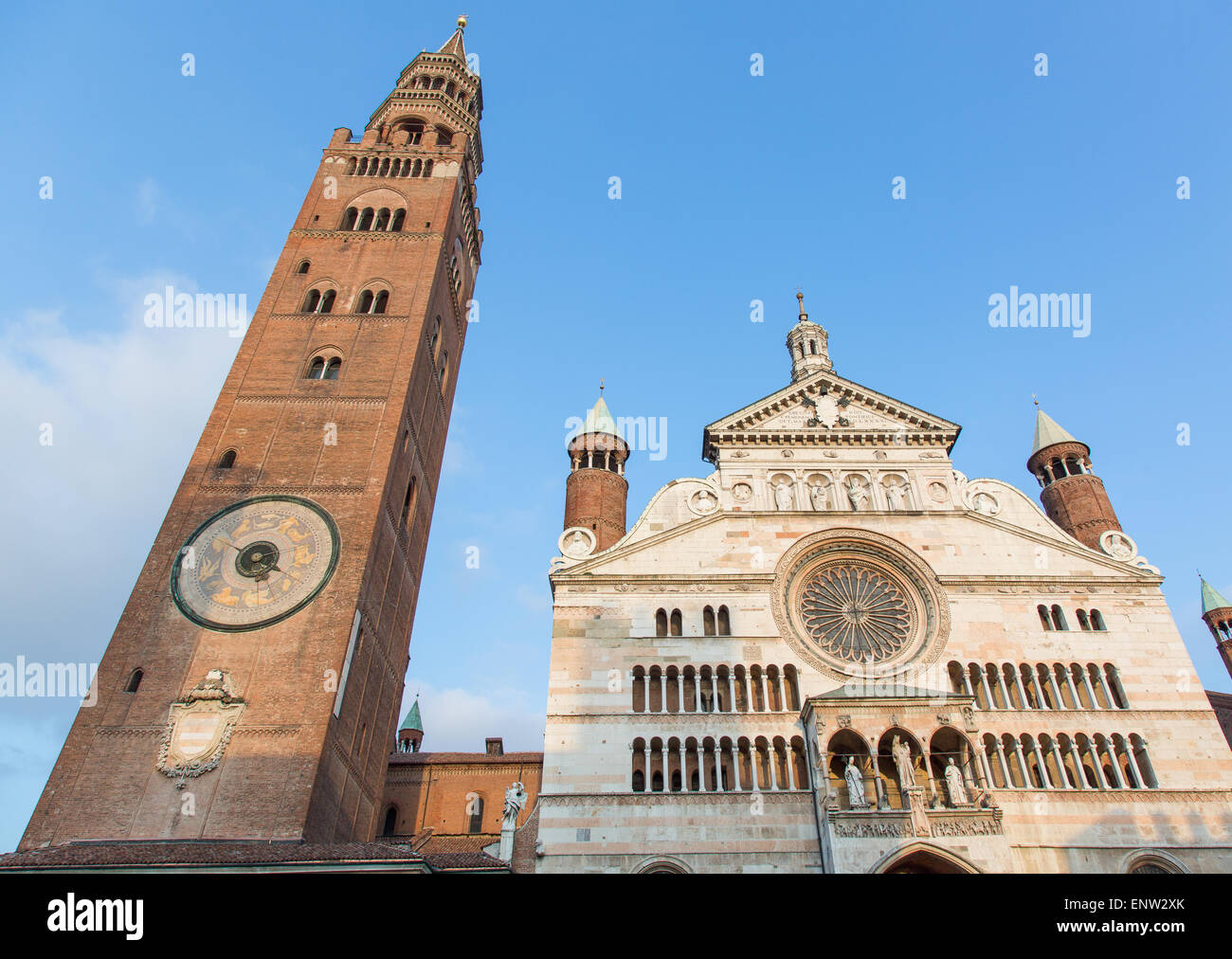 the majestic Cathedral of Cremona Stock Photo - Alamy