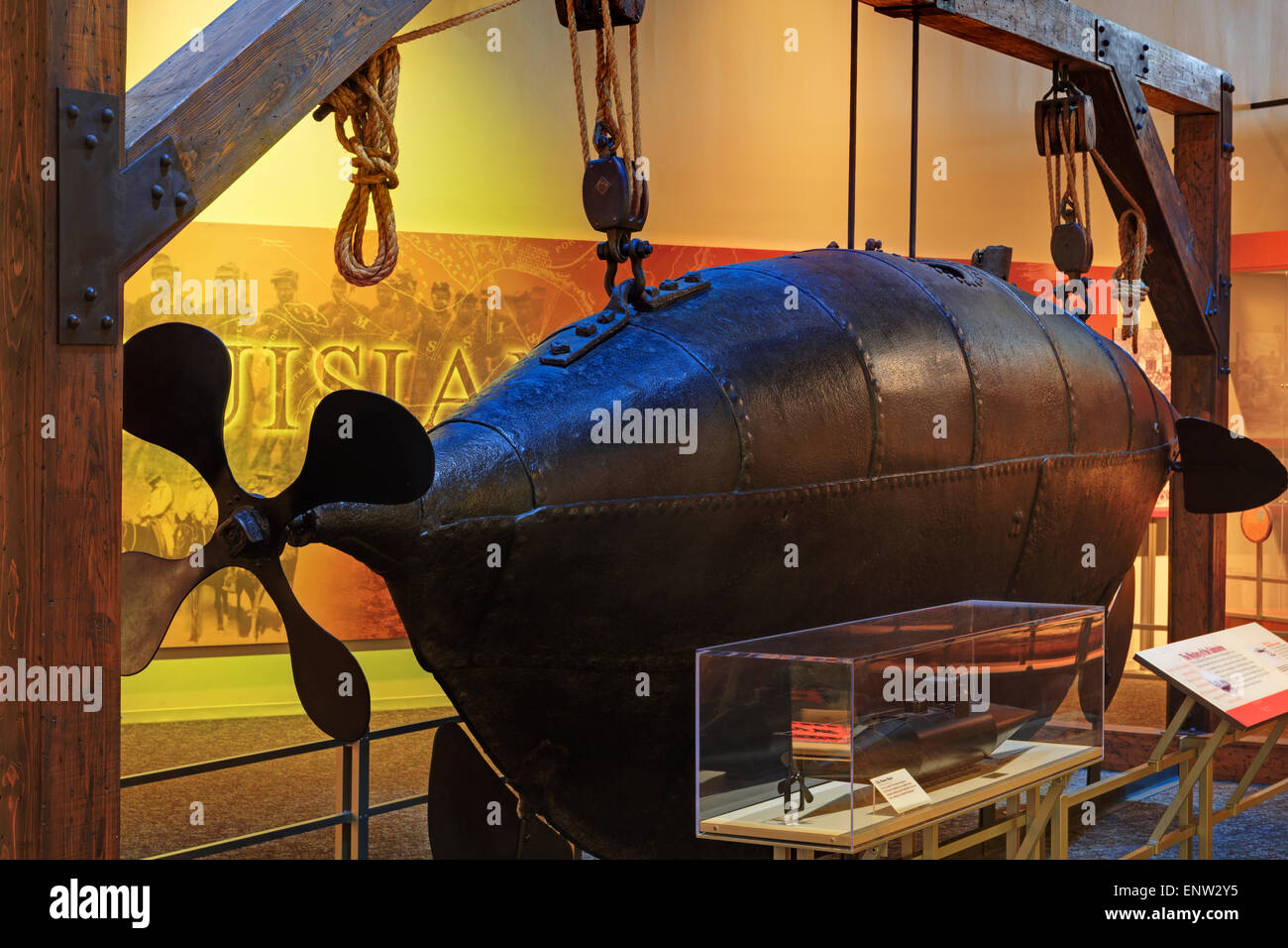 Civil war submarine hi-res stock photography and images - Alamy