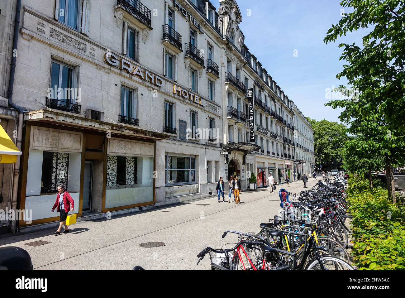 Grand Hotel Tours, France Stock Photo - Alamy